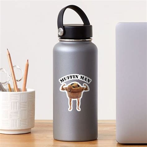 Muffin Man Sticker For Sale By Paulandgoats Redbubble