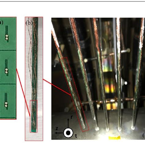 A Pcb Coil Circuit Patterns B 1d Array Of The Pcb Pickup Coils Download Scientific