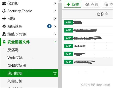 飞塔防火墙策略设置