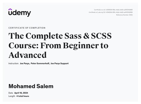 Mohamed Salem On Linkedin Sass Scss Webdevelopment Udemy Continuouslearning