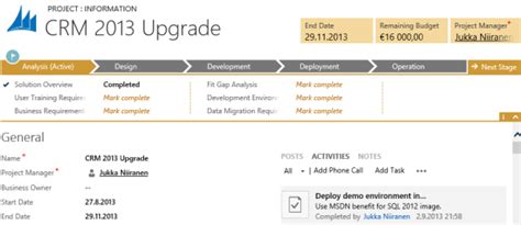 Getting Your Head Around Dynamics CRM 2013 Processes