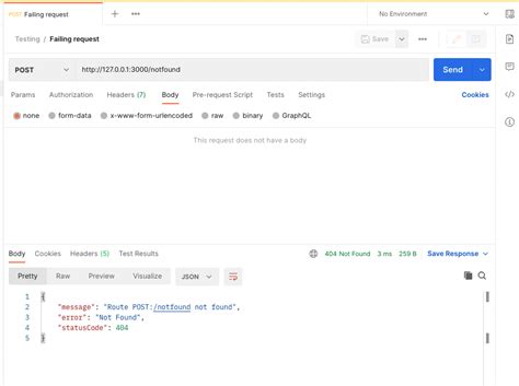 415 Error On Routes That Does Not Exist With Body Multipartform Data