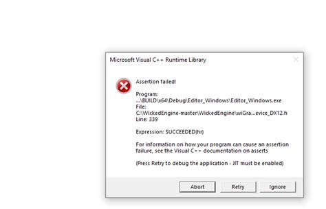 Editortests Exe Crashes In Both Debugrelease Mode Current Version