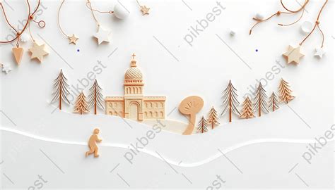 There Is A Picture Of Paper Cut City Backgrounds  Free Download