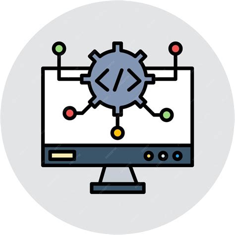 Premium Vector Algorithm Vector Illustration Style