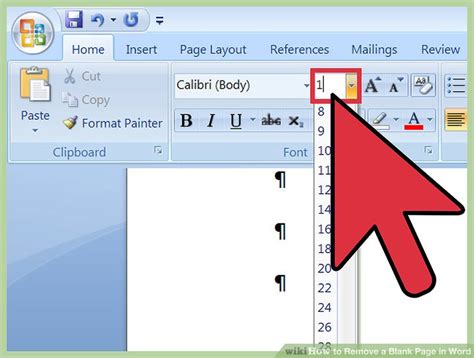 How To Remove A Blank Page In Word With Pictures WikiHow
