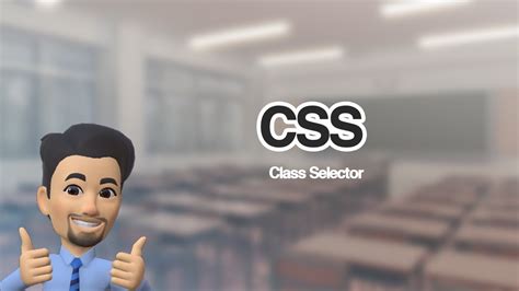Css Class Selector Youtube
