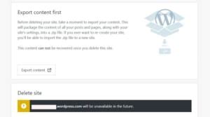 How To Completely Delete A WordPress Site Blog And Account