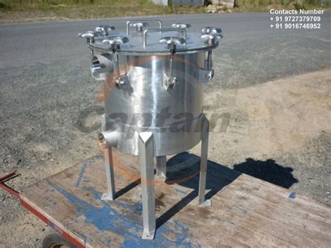 Stainless Steel Ss Bucket Filter Capacity Inch 18 Inch At Rs 80000 Piece In Vapi