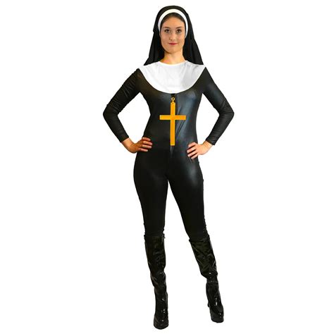 Sexy Sister Act Nun Fancy Dress Costume Sowest Fancy Dress