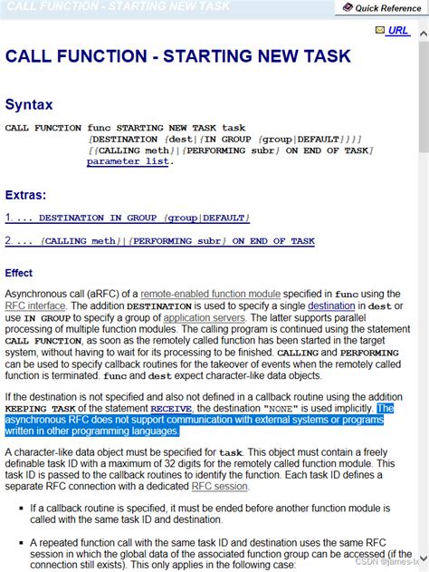 Sap异步rfc不支持发送数据到外围系统？abap 异步rfc Csdn博客