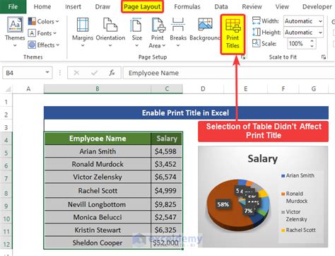 Print Titles In Excel Is Disabled How To Enable It Exceldemy