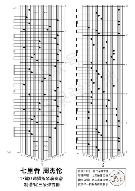 天空之城卡林巴单音谱天空之城简拇指琴天空之城拇指琴17简大山谷图库