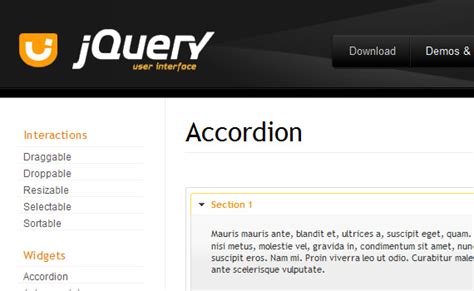 Accordion Menus Examples Jquery Creativewebsite