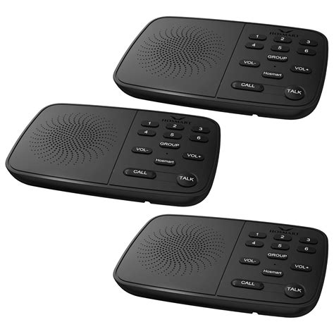 Buy H Hosmart Hosmart Intercoms Wireless For Home 1 2 Mile Wireless