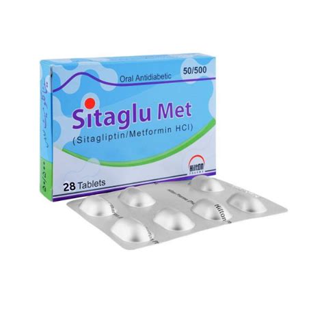 Sitaglu Met 50 500mg Tab 28s