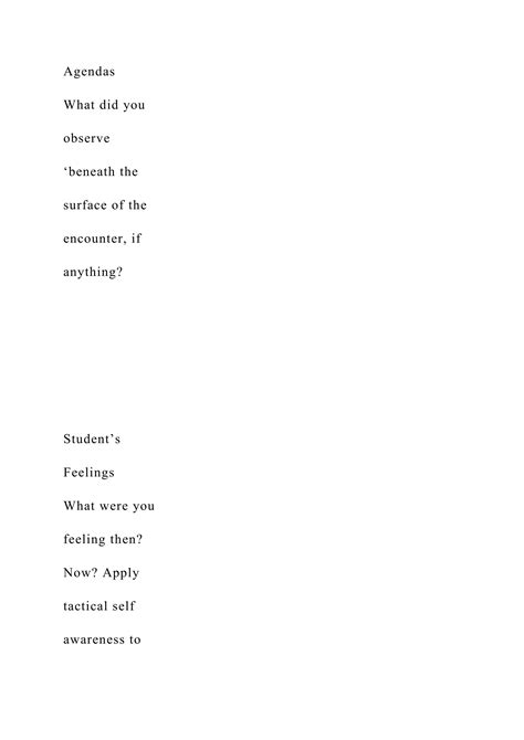 Sample Verbatim Process Recording Clinical Practice With Indidocx