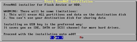 Press Enter And Freenas Will Extract The Running Image From