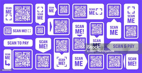 Qr 코드 스티커를 스캔하세요 온라인 결제 특별 행사 판매 스티커 쇼핑 할인 라벨 또는 판촉 배지 일련 번호 제품 Id 슈퍼마켓