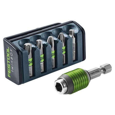 Festool Impact Driver Bit Set With Centrotec Locking Bit Holder Bt Imp