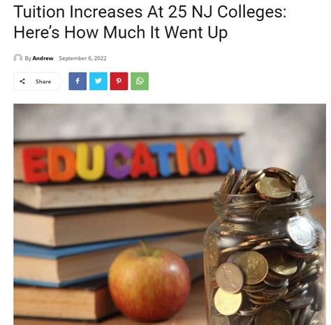 又涨了美国新泽西州大学学费平均上调 3 腾讯新闻