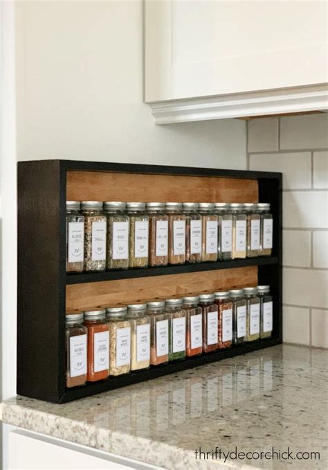 20 Diy Spice Rack Ideas To Organize Your Pantry
