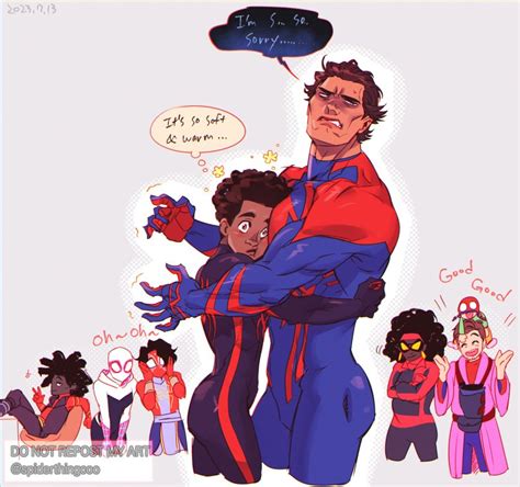 Spider Gwen Gwen Stacy Miguel O Hara Miles Morales Peter B Parker And More Marvel And