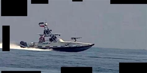 Us Navy Sent Naval Drones To Spy On Iranian Gunboats That Harass Ships