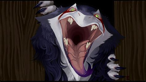 Wallpaper Sergal Furry Dark 2560x1440 Rhaelrond 1915107 Hd