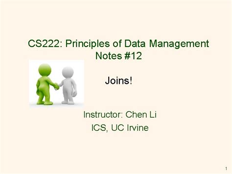 Cs 222 Principles Of Data Management Notes 12