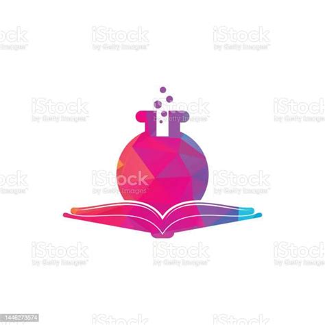 책 실험실 로고 템플릿 디자인 벡터입니다 개념에 대한 스톡 벡터 아트 및 기타 이미지 개념 개념과 주제 건강관리와 의술