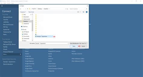 Types Of Tableau Data Sources With Connection Establishment Process Dataflair
