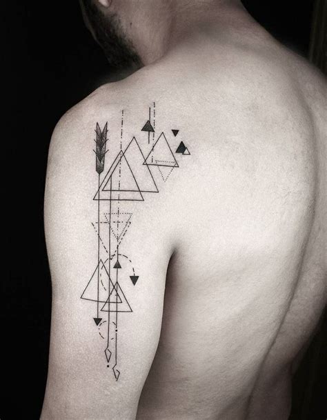 Tatuajes Para Hombres Increibles Diseños Geométricos Para Inspirarse