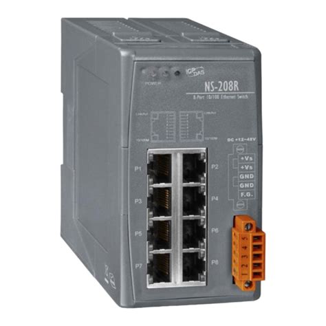 ICP DAS USA NS 208R QUICK START MANUAL Pdf Download ManualsLib