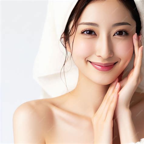 Premium Photo Portrait Of A Beautiful Woman In Spa