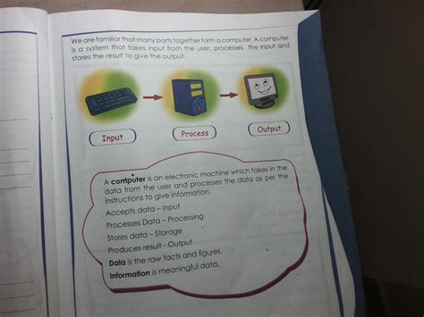 Computer Grade 3 Ch 1 Know Your Computer Textbook Excercise