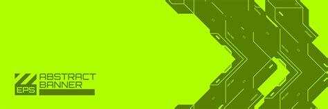 Abstract Futuristic Banner Cyberpunk Background Vector With Hud Shapes Ornament Modern