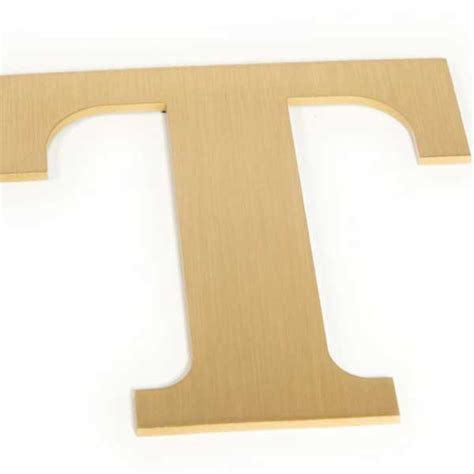 Custom Brass Letters Litasign