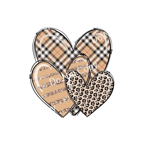 Colorsplash Ultra Plaid Heart Trio