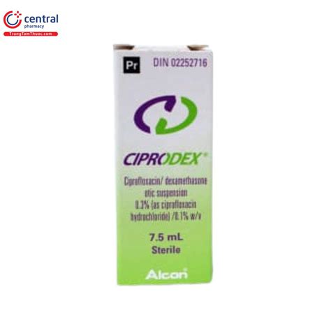 Thuốc Ciprodex Nhỏ Tai điều Trị Dứt điểm Viêm Tai Giữa Tai Ngoài