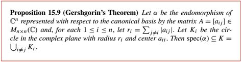 Linear Algebra Prove That All The Eigenvalues Of A Are Real Gershgorin S Theorem