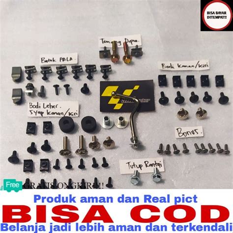 Jual Baut Full Body Revo Lama Baut Fullset Body Revo Cc Shopee Indonesia