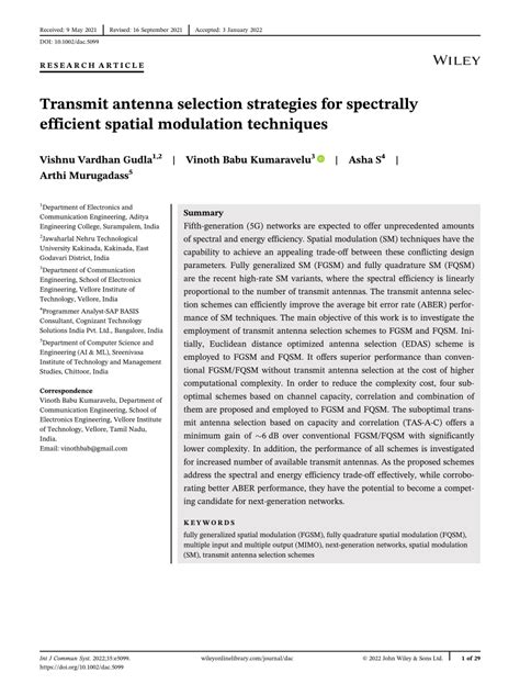 Transmit Antenna Selection Strategies For Spectrally Efficient Spatial