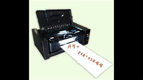 НОВИНКА Планшетный пищевой принтер для печати на пряниках тортах размер А4 Youtube