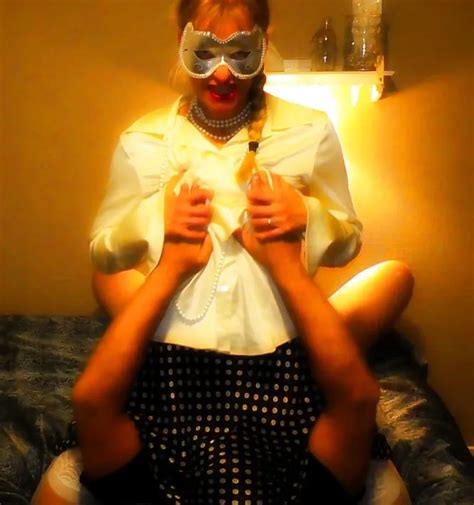 White Satin Blouse Polkadot Satin Skirt Video Stills 22 Nude Pics