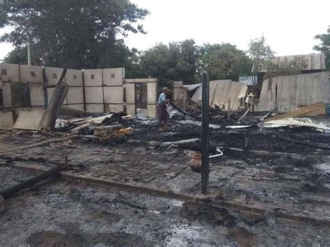 ရေဦးနယ်၊ မုန်တိုင်ပင်ရွာကို စစ်တပ်က ၂ ကြိမ်မြောက်မီးရှို့၊ အိမ် ၁၇ လုံးပျက်စီး