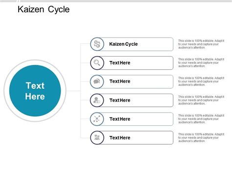 Kaizen Cycle Ppt Powerpoint Presentation Background Designs Cpb Ppt Images Gallery
