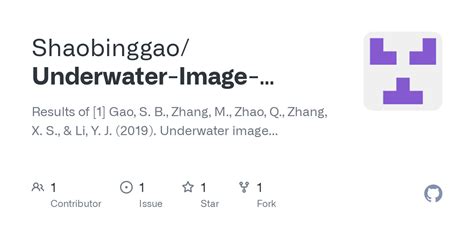 GitHub Shaobinggao Underwater Image Using Aaptative Retinal Mechanisms Results Of Gao S