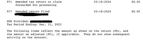Amended Return Question R Irs