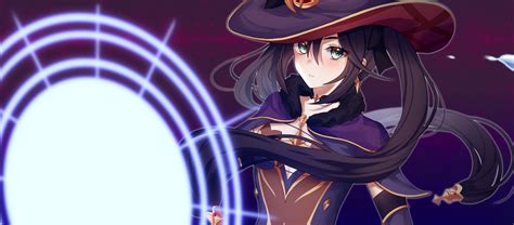 X Resolution Mona Genshin Impact X Resolution Wallpaper Wallpapers Den